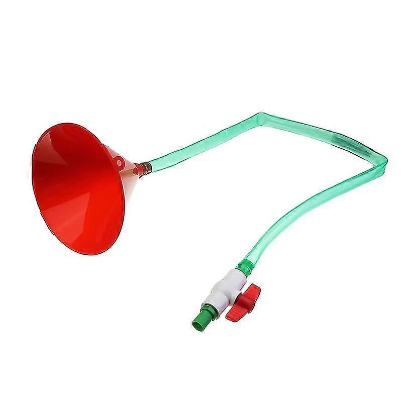Plastic Filling Funnel Beer Funnel Wine Liquid Pipe Tube Plastic Valve ...