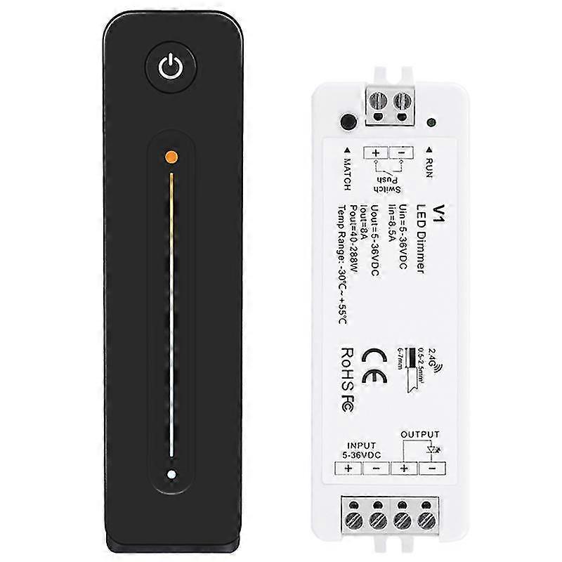 Led Dimmer 12v 5v 24v 36v 8a Pwm Wireless Rf Switch With 2.4g ...