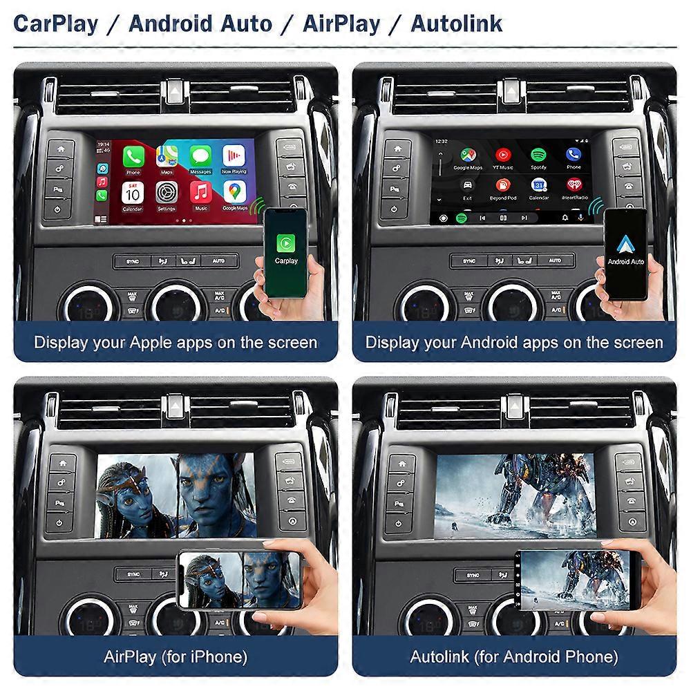 Wireless Carplay Mirror Link AirPlay Ai Box For Land Rover/Jaguar/Range ...