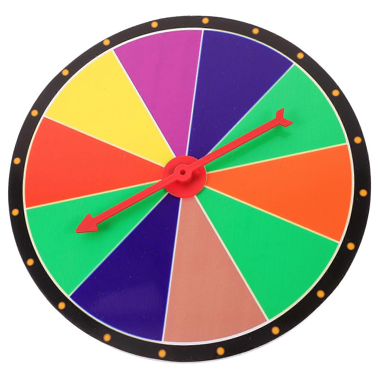 DIY Party Prize Wheel Lottery Wheel Fortune Wheel DIY Game Wheel Prop ...