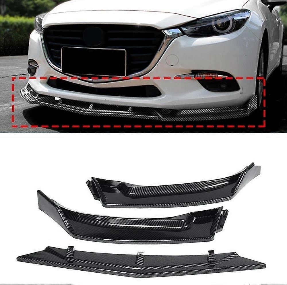 For Mazda 3 For Axela 2014-2018 Car Front Bumper Splitter Lip Body Kit ...