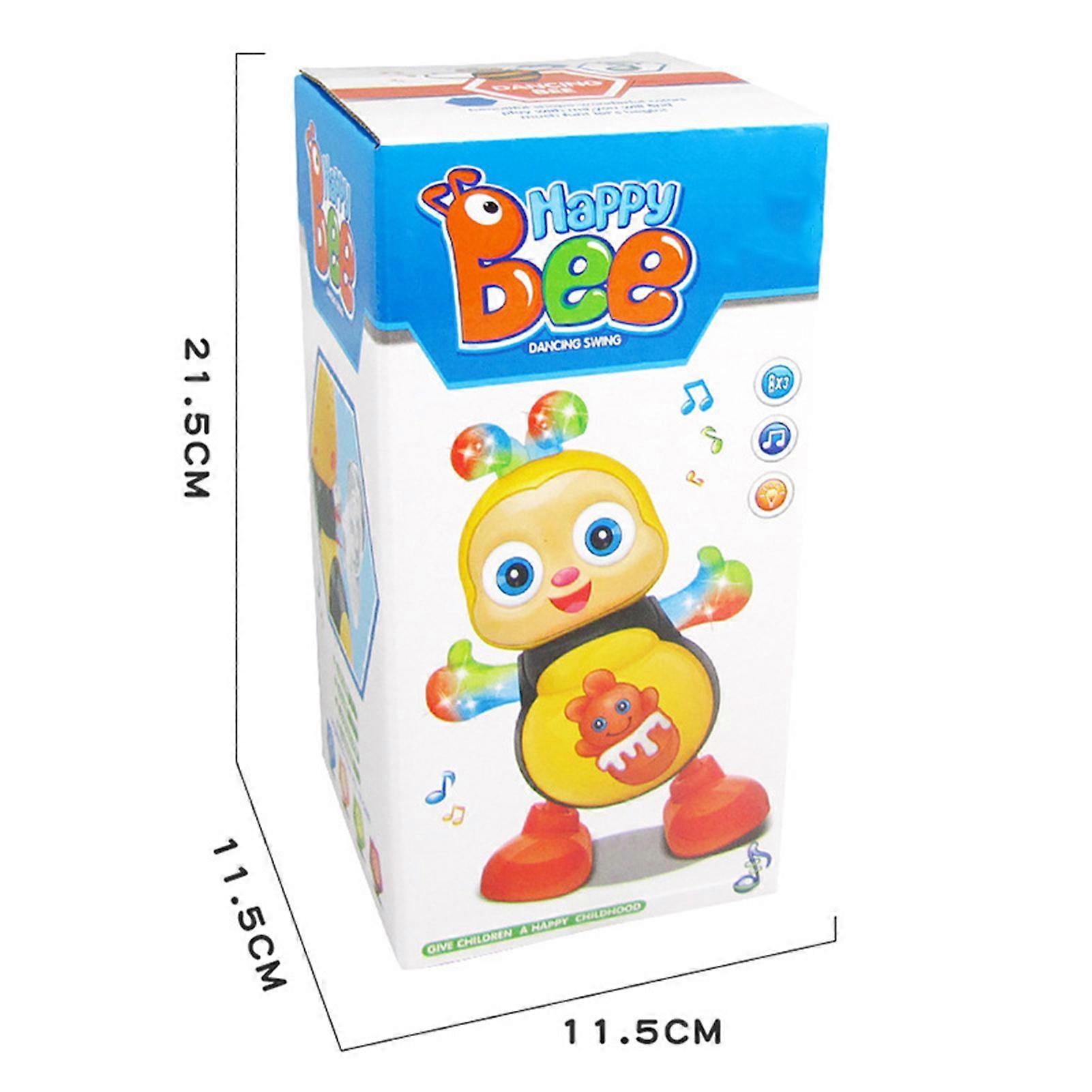 Dancing Singing Toy Electric Light Cute Cartoon Bee Appearance ...