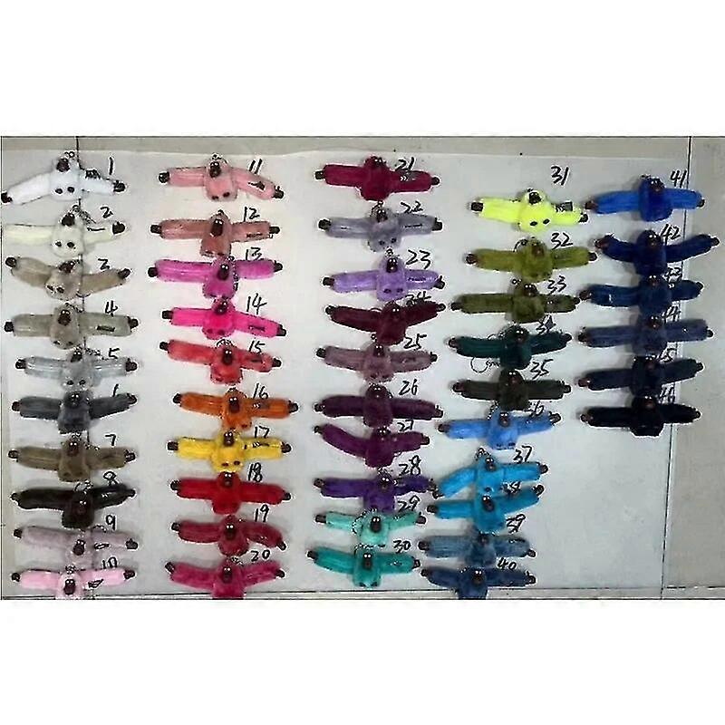 New Fun Creative Cute Girl Plush Toy Kipling Long Arm Monkey Keychain ...