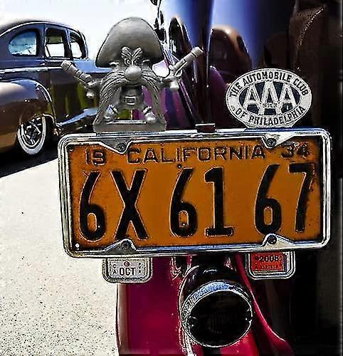 Vintage Yosemitee Sam License Plate Topper, Cartoon Vintage Car ...
