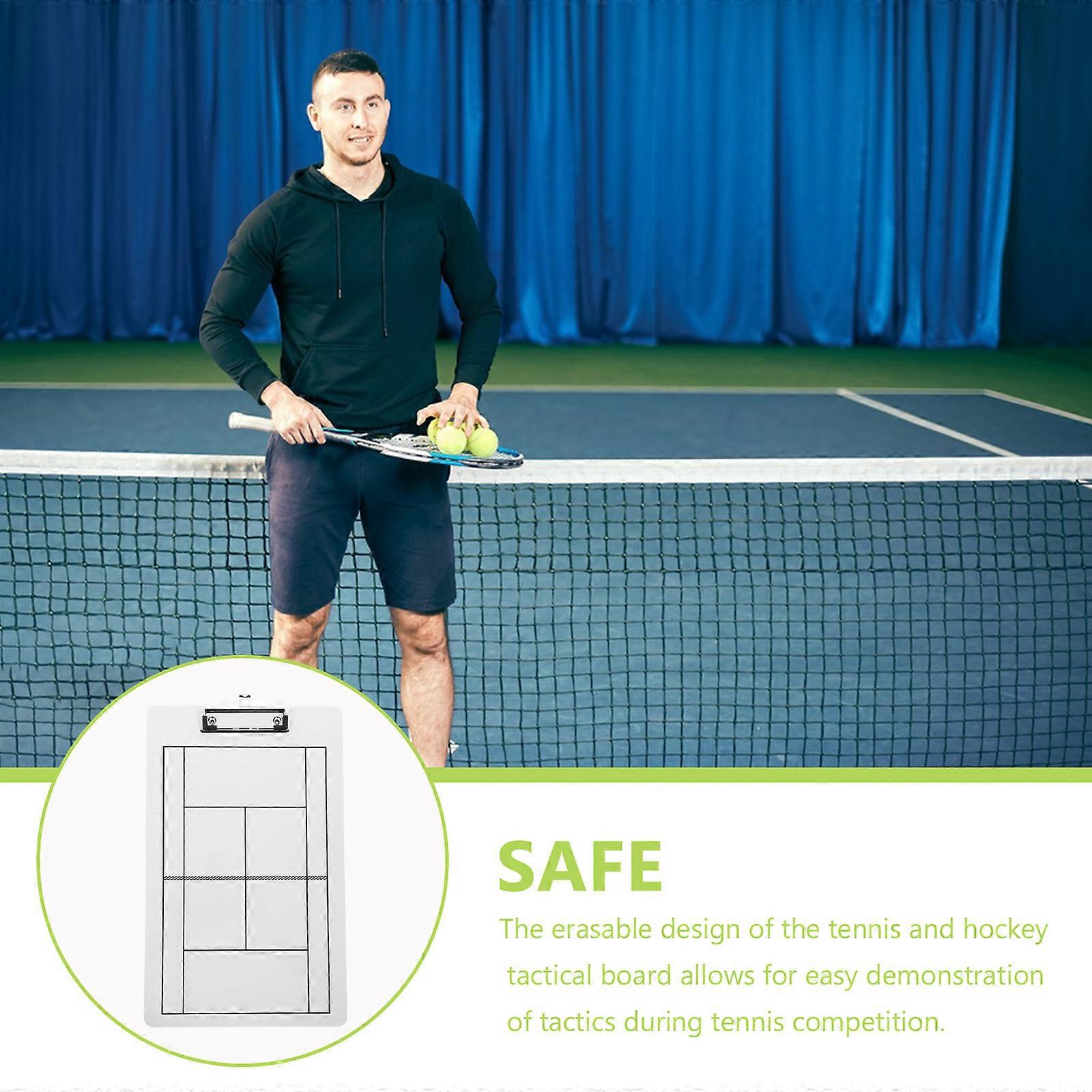 Tennis Dry Erase Board Tennis Coaching Board Competition Strategy Board ...