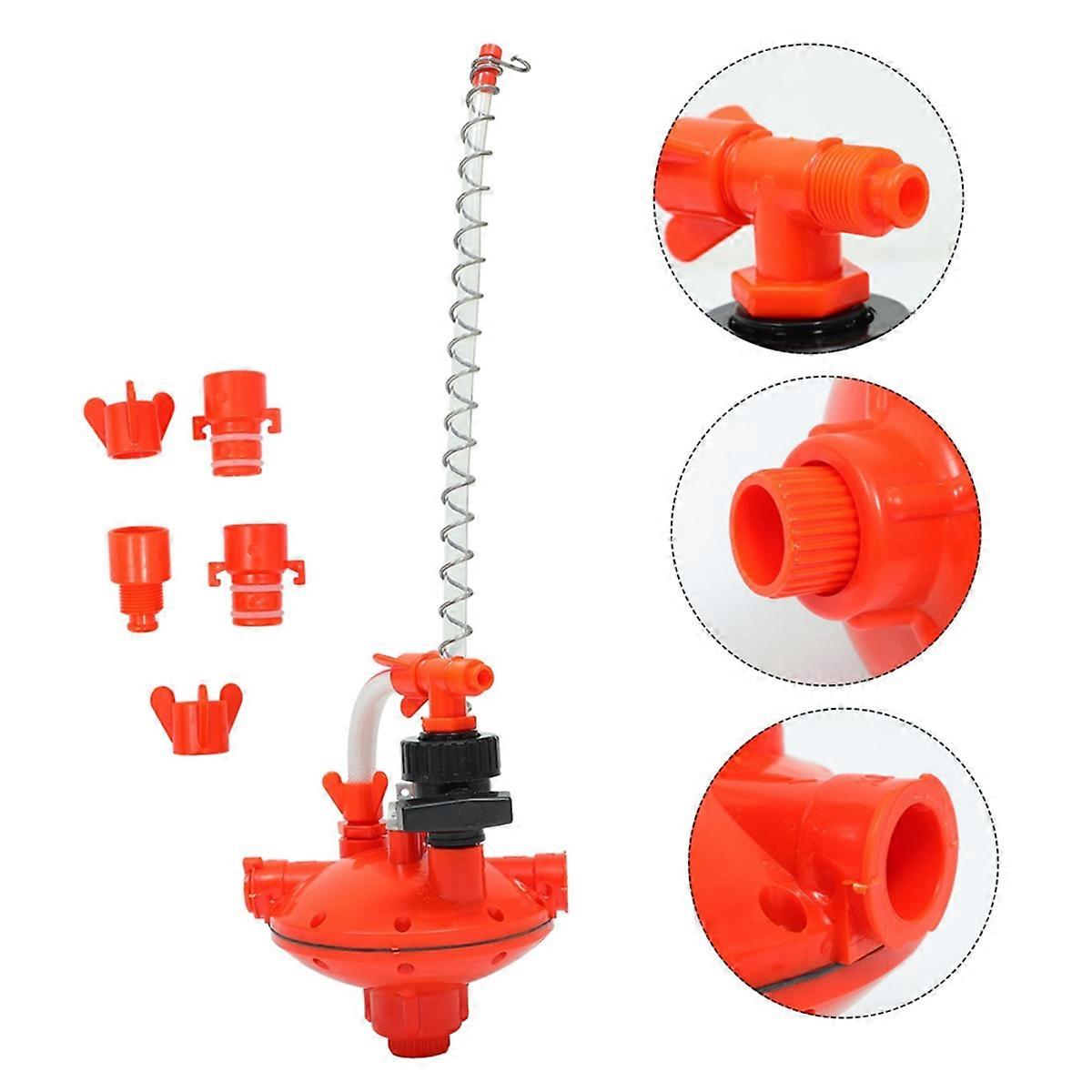 Regulator Water Line Pressure Regulating Valve Poultry Water Fountain ...