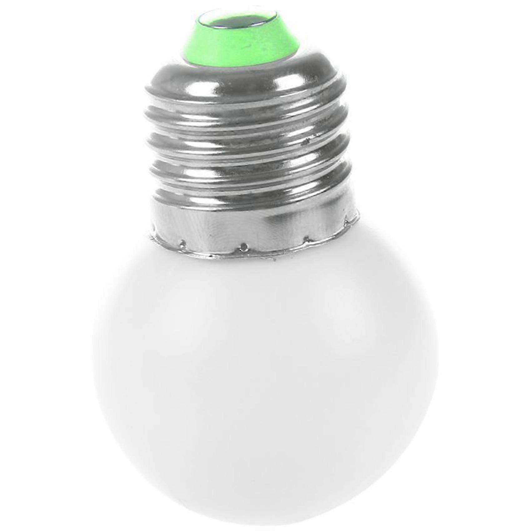 2X E27 LED Light White Bulb, Plastic Bulb, 0.5W Power | Fruugo UK