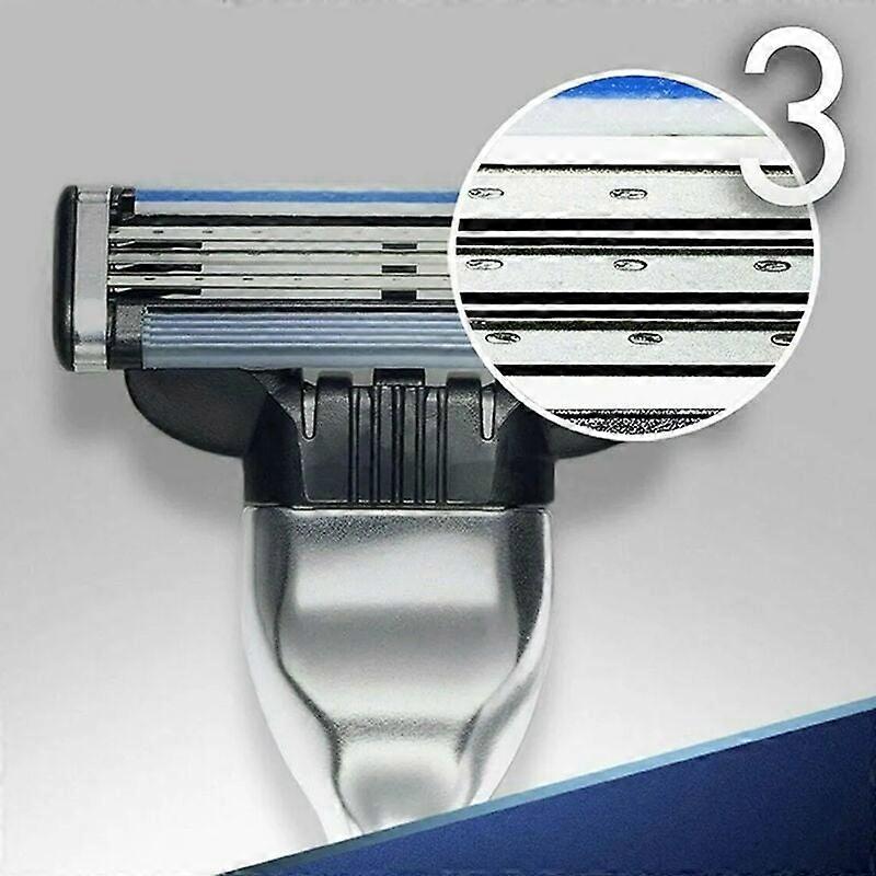 Sensitive Skin Razor Blades, Stainless Steel Blades with Front Hinge ...
