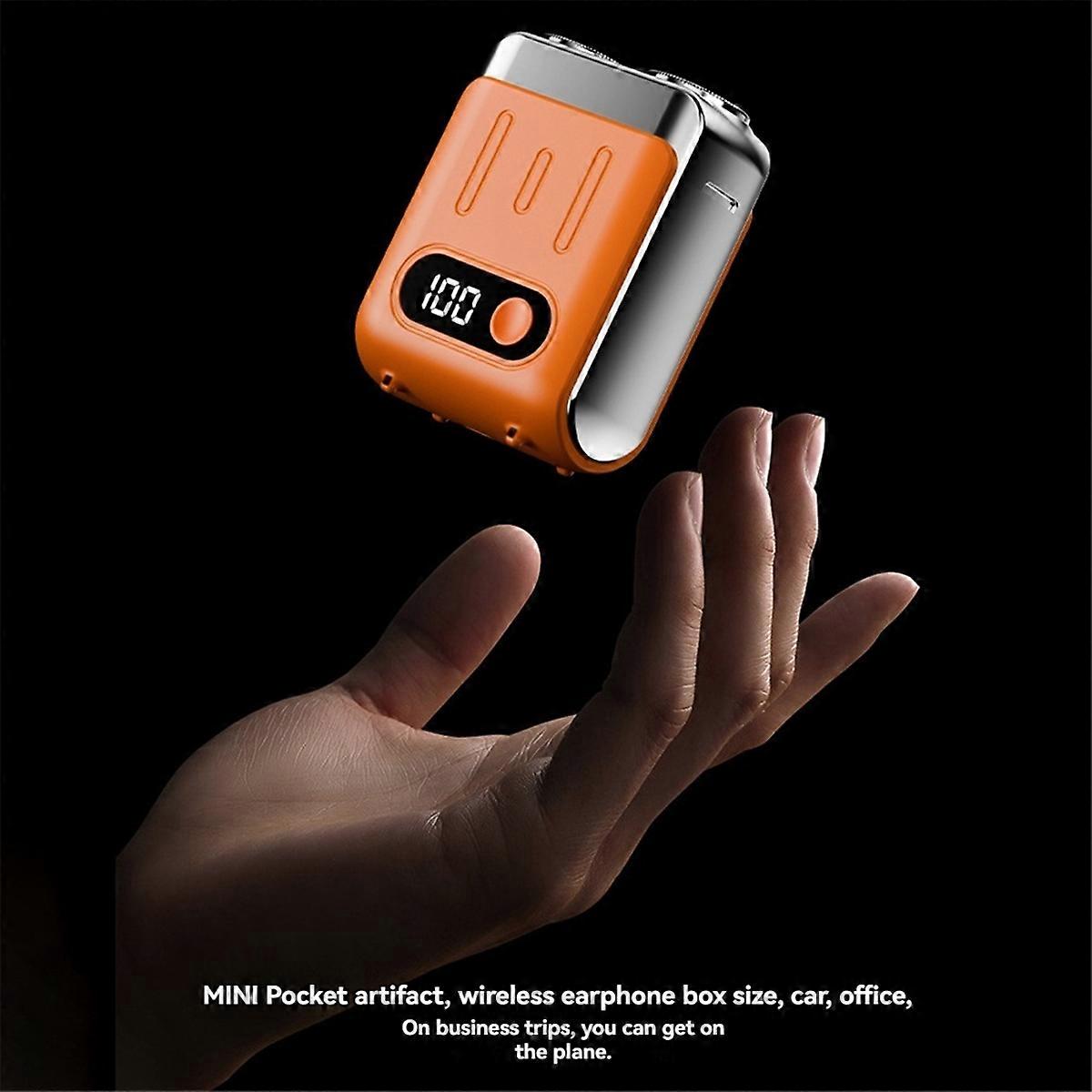 Portable Electric Shaver Travel Trimmer with Digital Display Electric ...