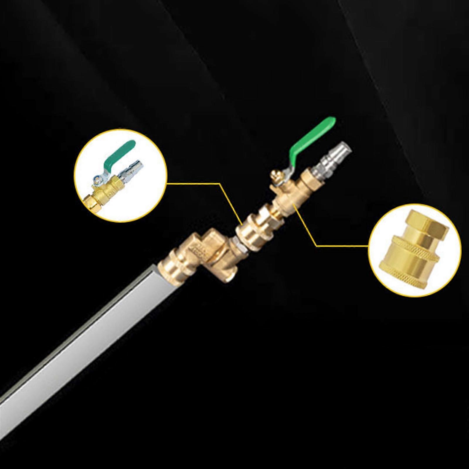 Power Washer Wand Radiator Cleaning Wand with Quick Coupler Joint Water ...