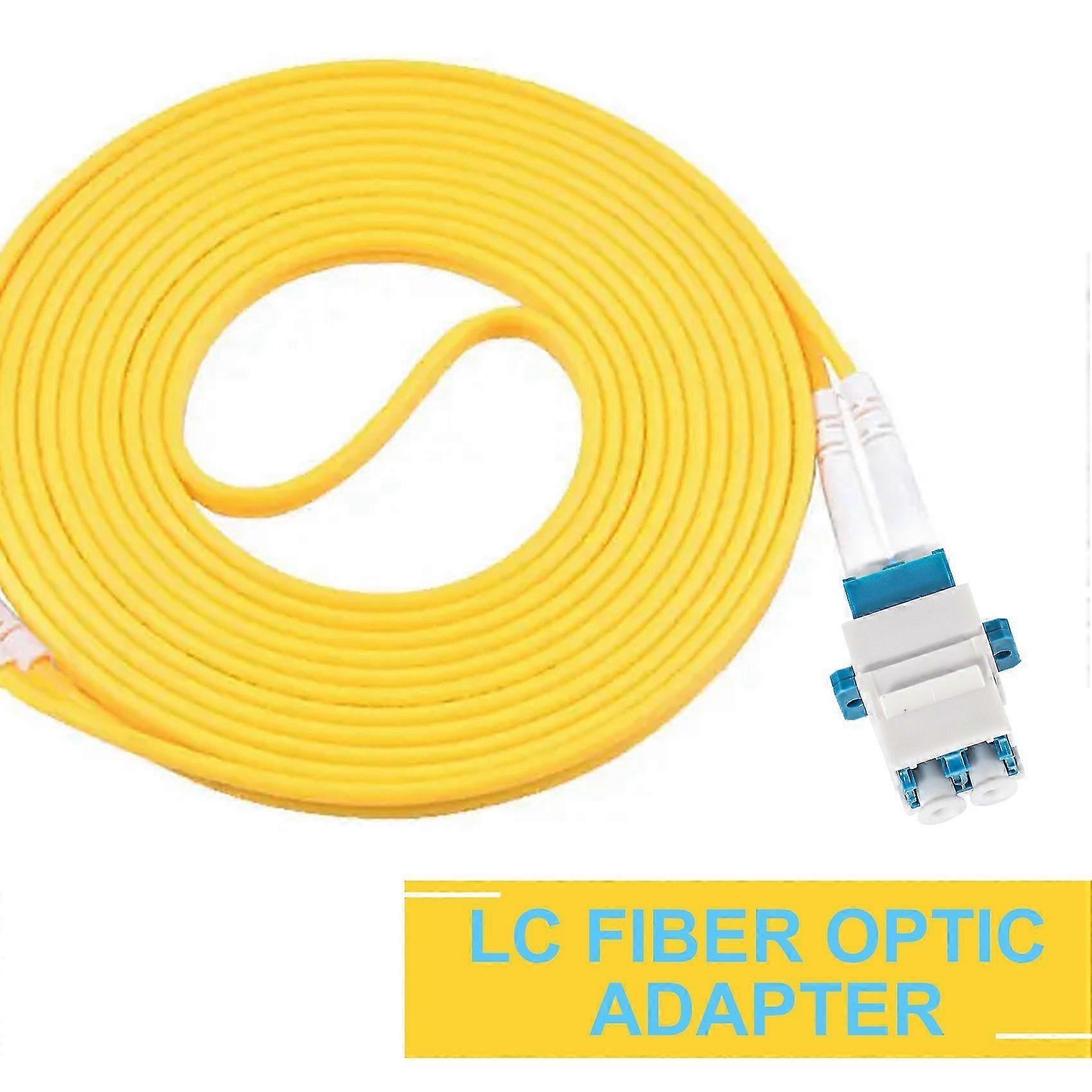 LC Fiber Optic Adapter LC to LC Duplex Multimode 10GB Coupler for Wall ...