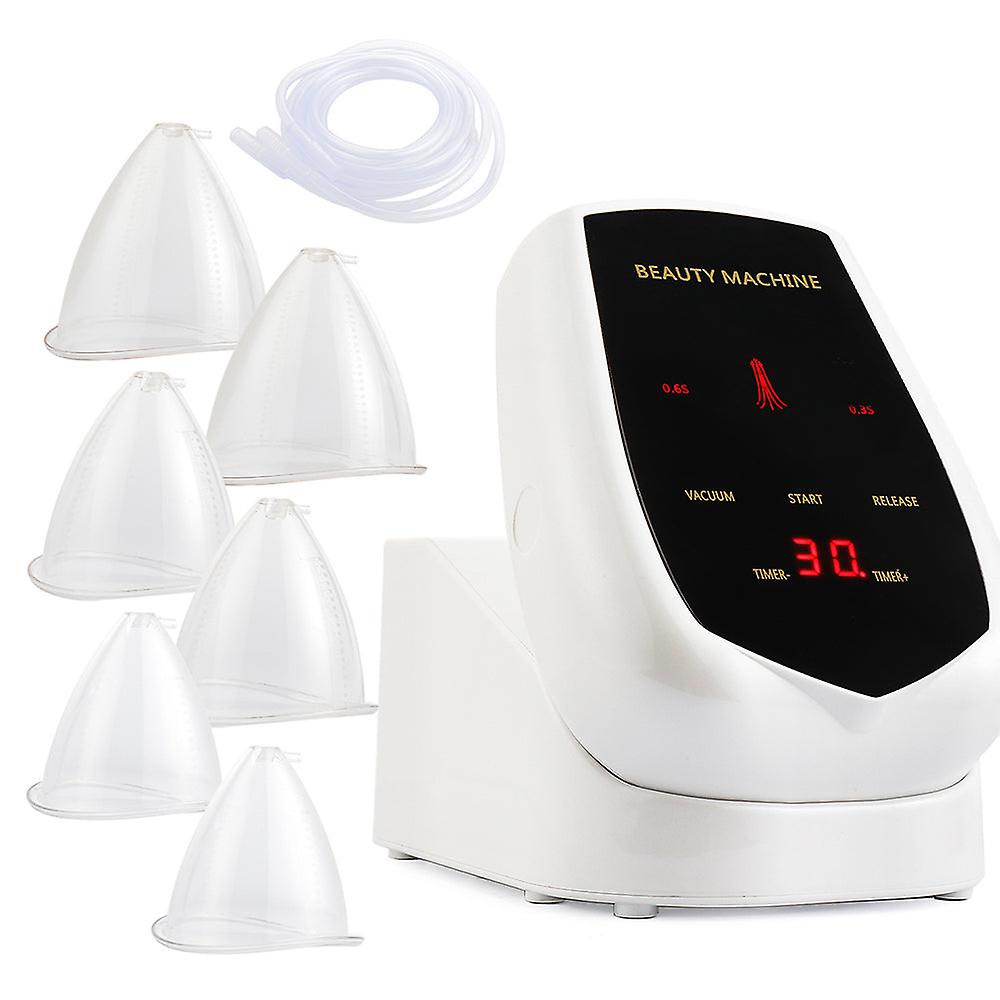 6 Cups breast massager vacuum therapy breast enlargement pump machine ...
