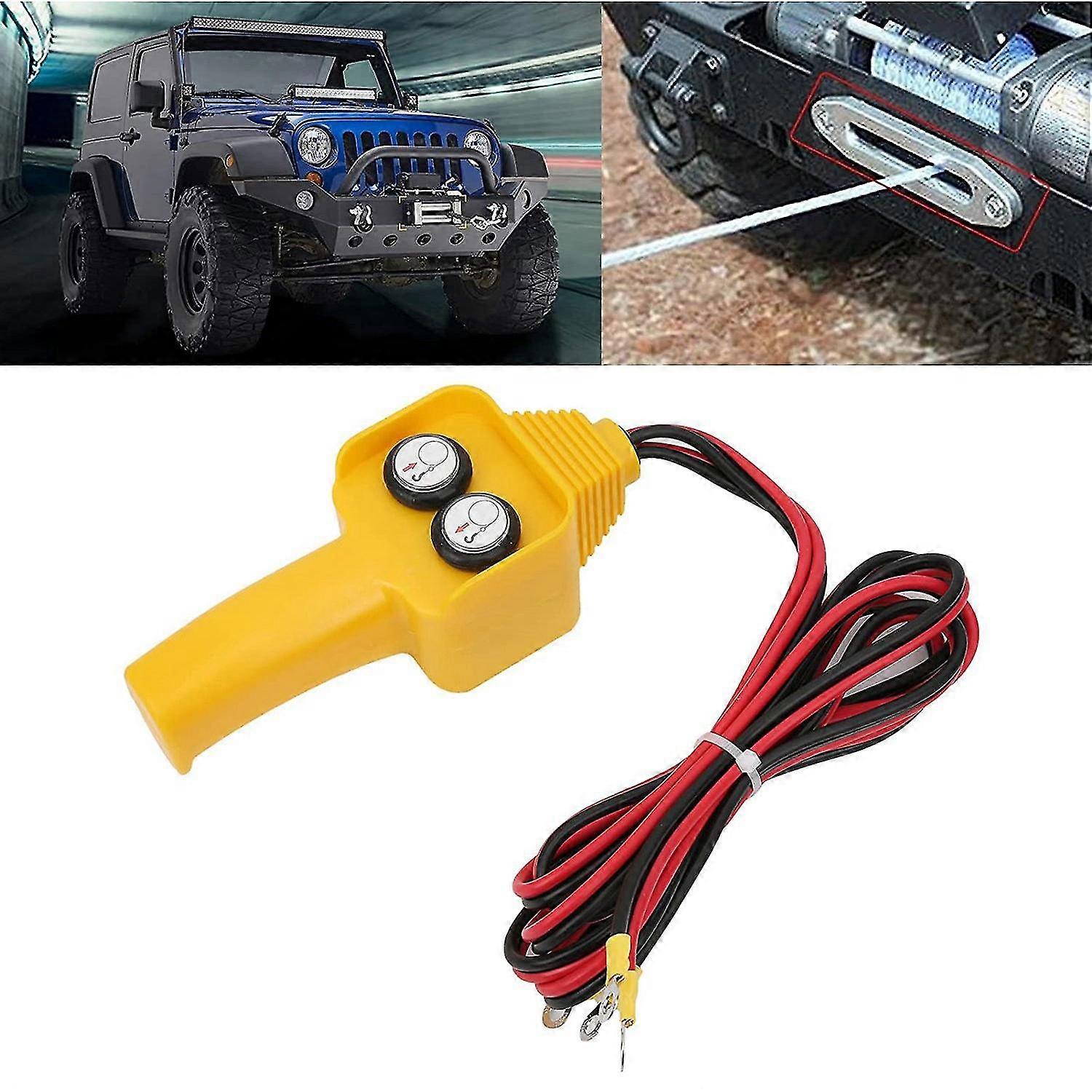 Car Winch Remote Control Switch Winch Remote Control Button Kit Switch ...
