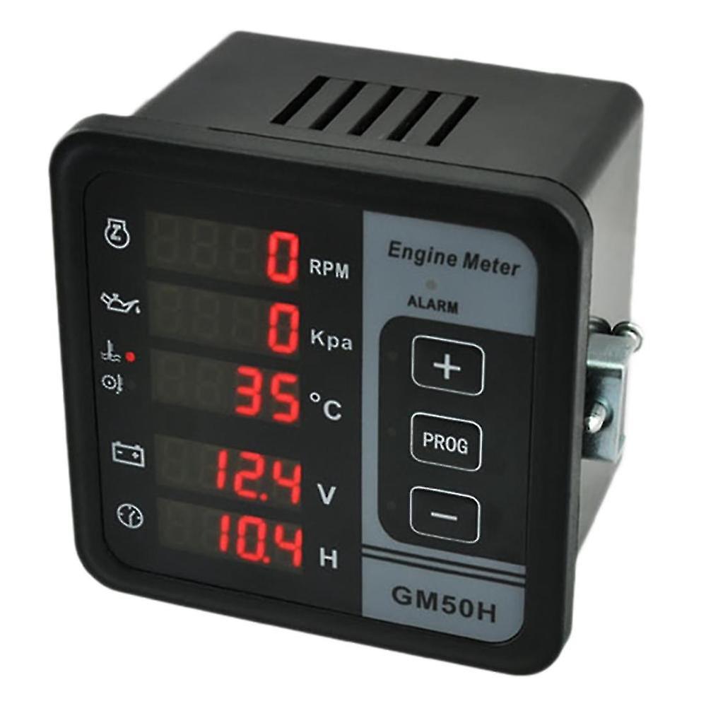 Gm50h Engine Multi Function Digital Meter Generator Monitor | Fruugo UK