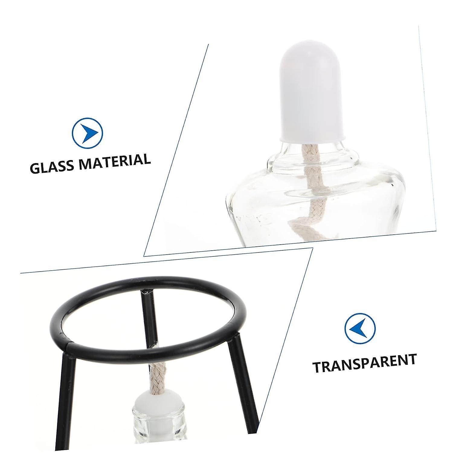 Laboratory Bunsen Burner Set - Mini Tripod, Glass, Alcohol Lamp ...