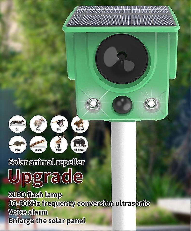 Solar Rat Repeller Outdoor Ultrasonic Snake Repeller Multifunctional ...