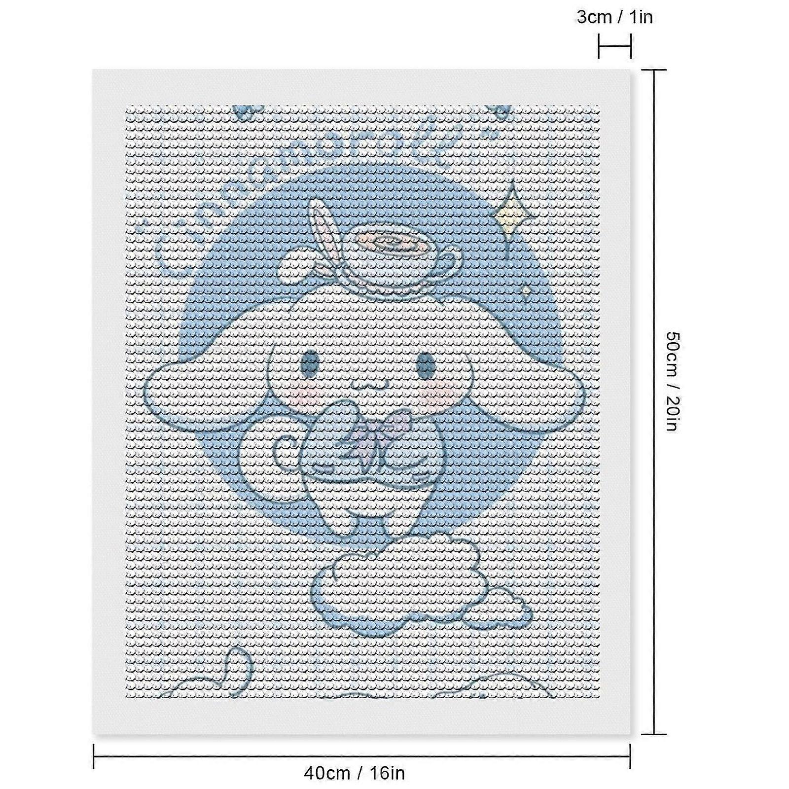 Cinnamoroll (26) Diamond Art Gem Art Painting Full Drill Round Art Gem ...