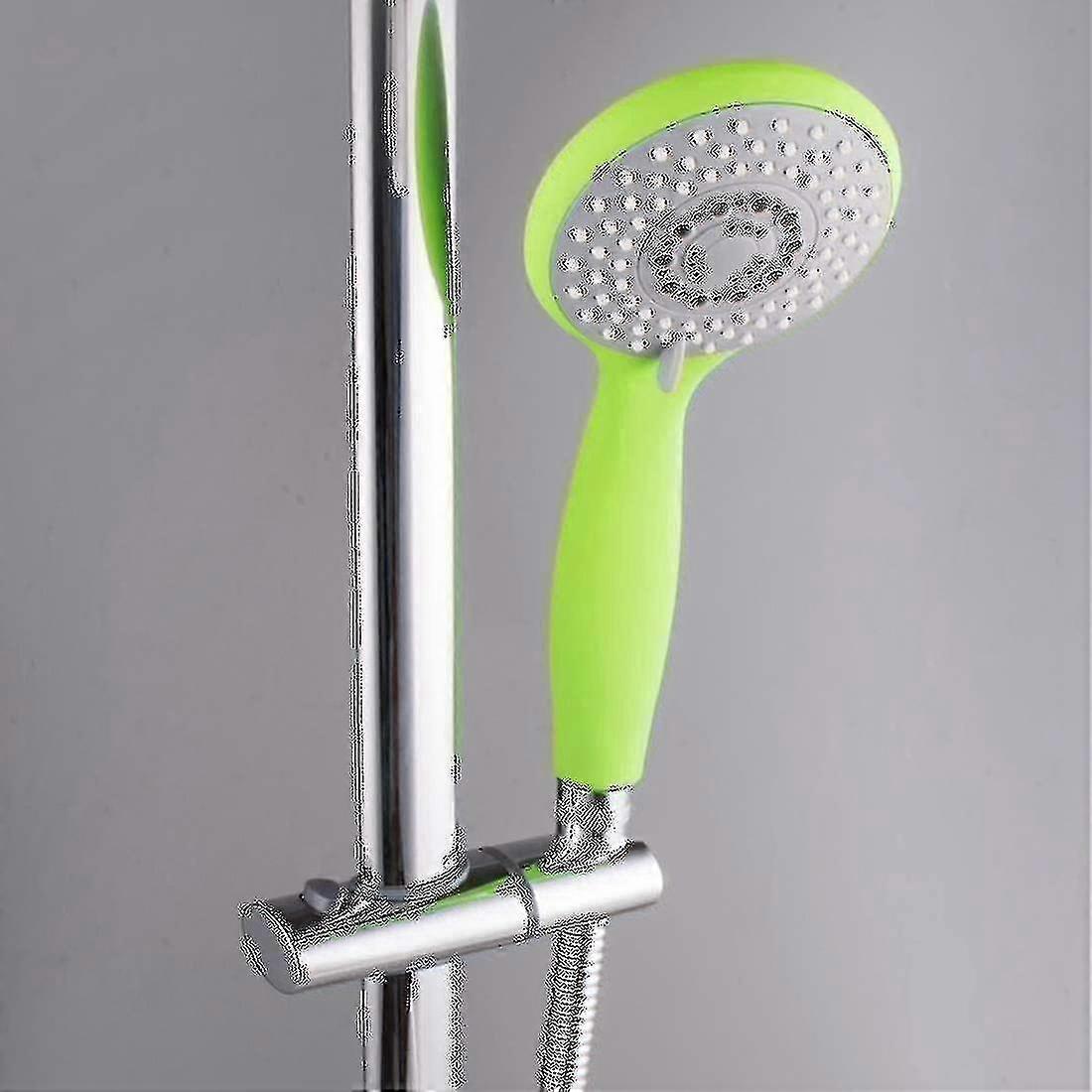 Chrome Abs Shower Head Holder Shower Holder Clip On Shower Bar Hand ...