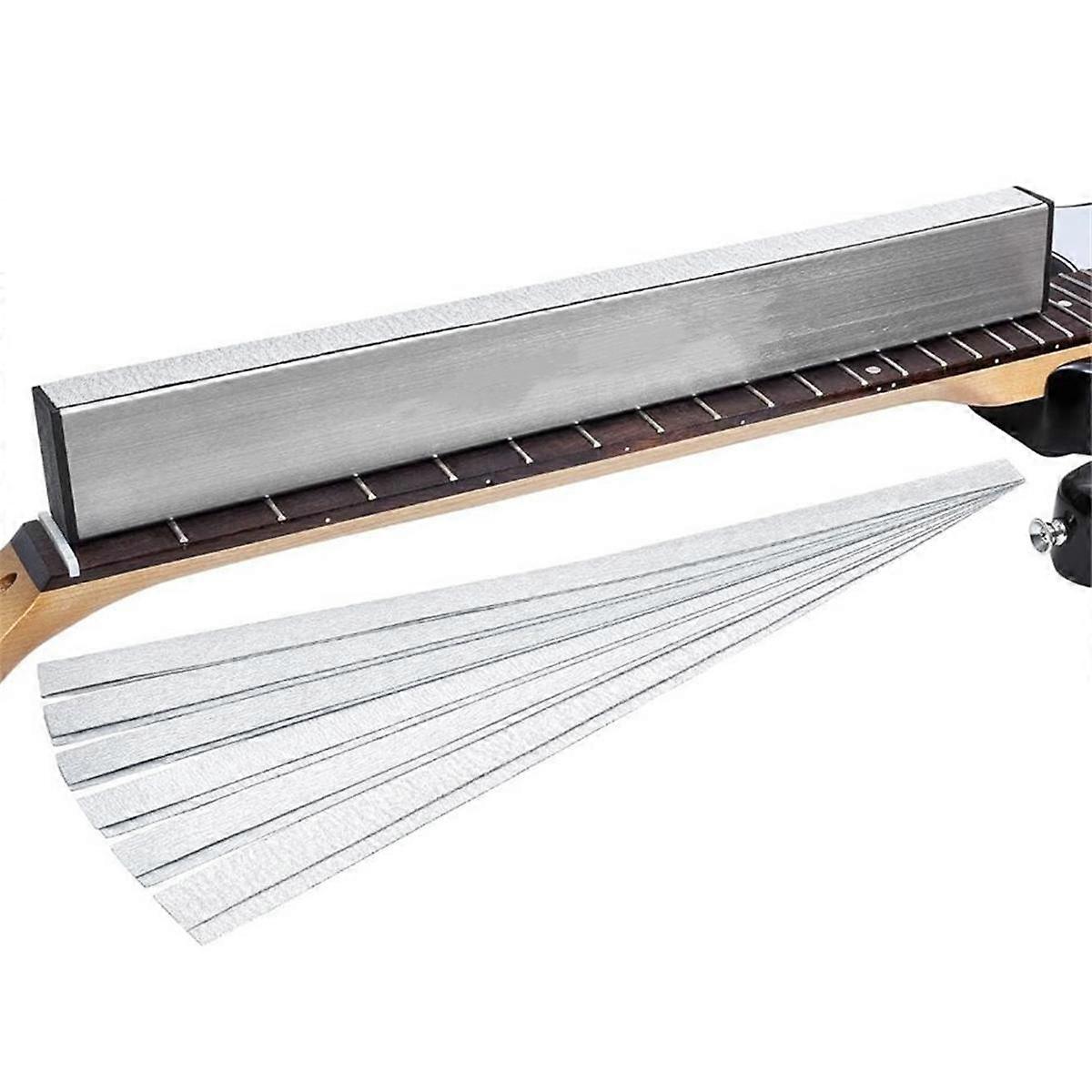 Sandpaper Guitar Neck Fret Beam Leveling Bars Luthier Tools Musical ...