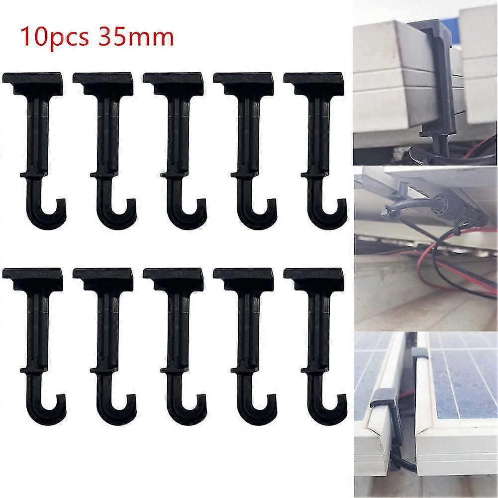 10pcs 30/35/40mm Solar Panel Water Drainage Clips Pv Modules Cleaning ...