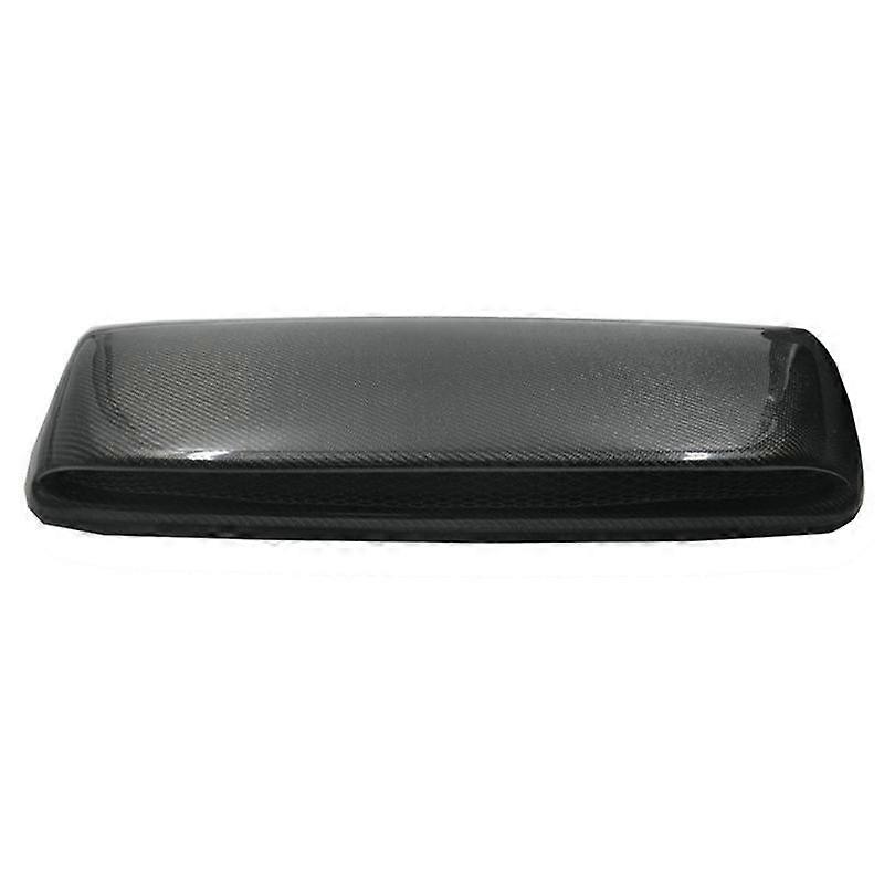 Car Carbon Fiber Hood Scoop Bonnet Air Vent Cover Engine Outlet Duct ...