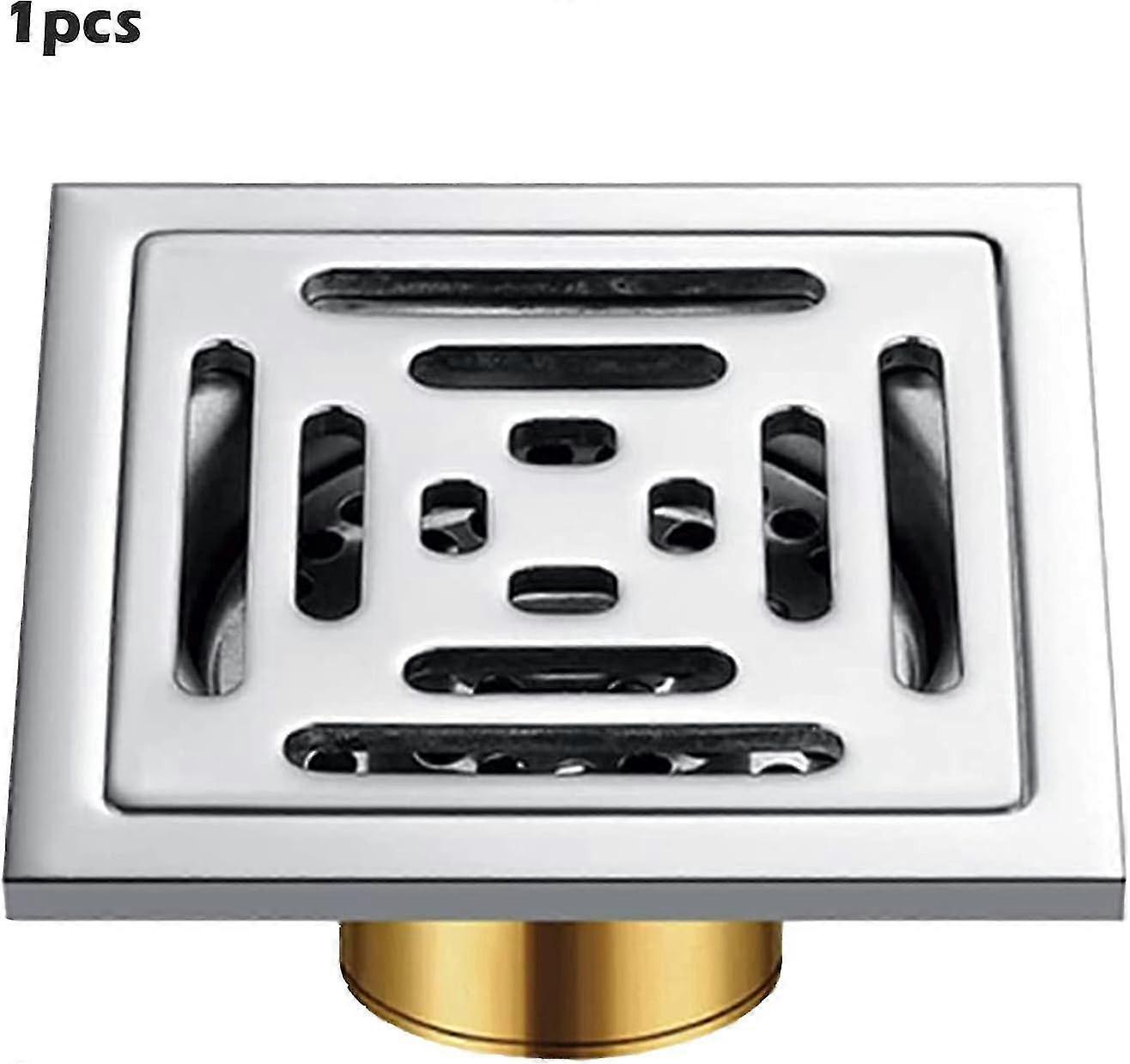 Tcgg-1 Pcs Floor Drain 100x100 Inox Floor Drain 100mm Bathroom Floor ...