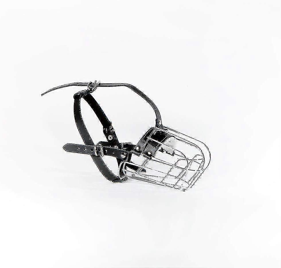 Metal Wire Basket Dog Muzzle for Collie Greyhound and similar dogs (3D, silver/black) | Fruugo UK