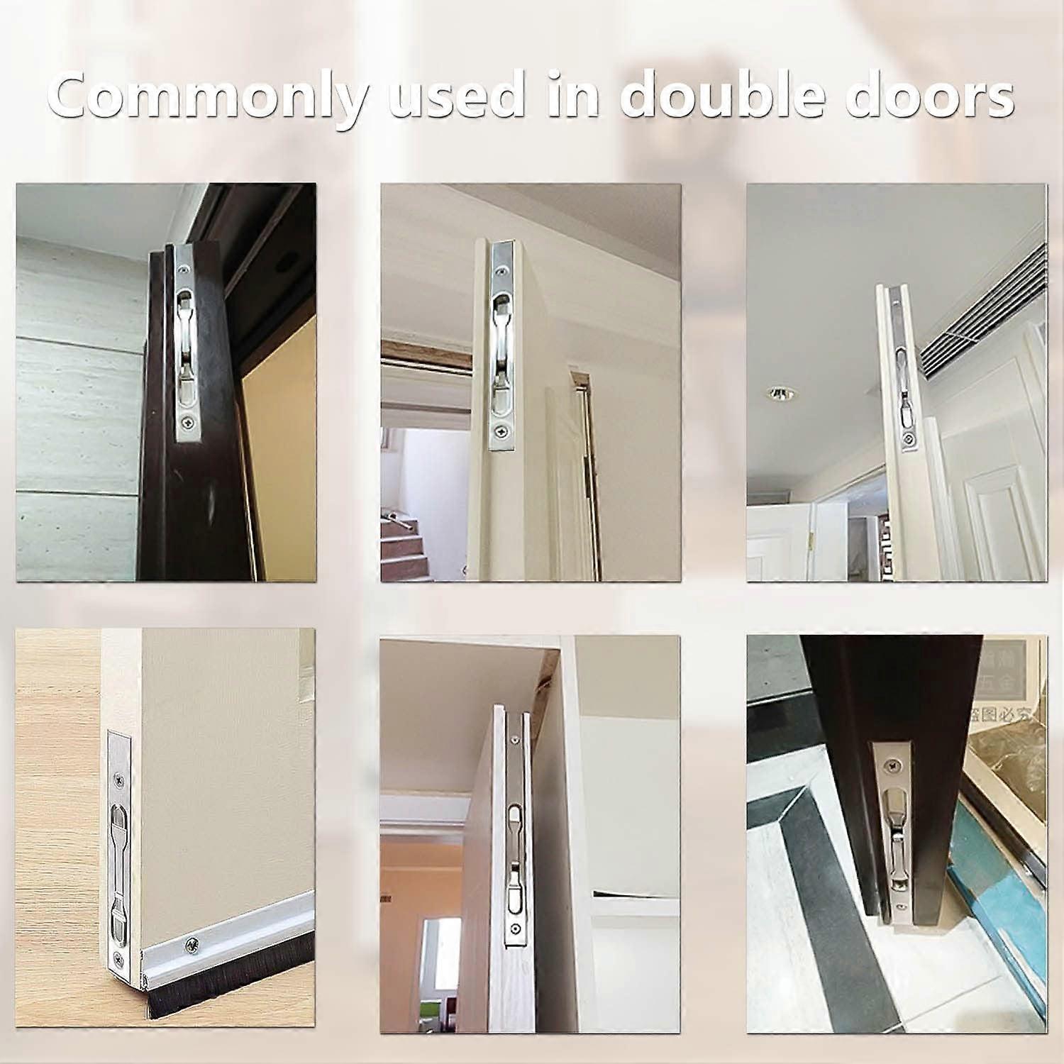 2 Pieces Concealed Door Latch, 15cm Sliding Door Latches, 304 Stainless ...