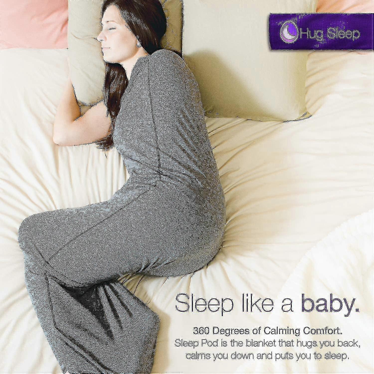 Hug Sleep, Sleep Pod Move Blanket For Men, Women, Teens, And Kids-sizel ...