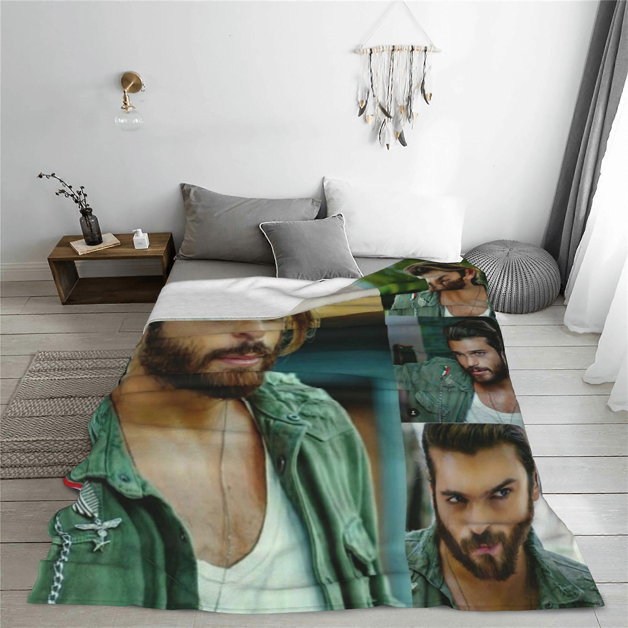 Can Yaman Throw Blanket Soft Plush Travel Blanket For Bedroom Living ...