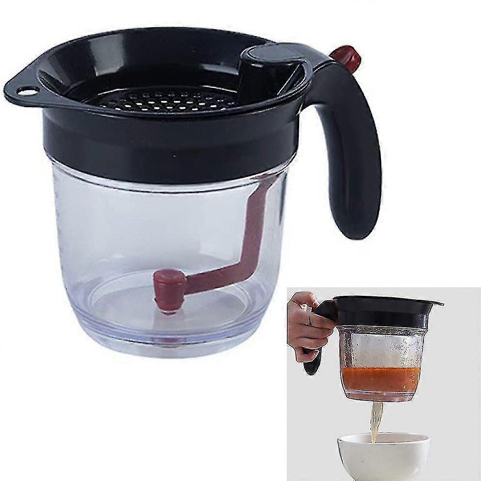 Fat Separator Jug Fat Separator Fat Separator Jug With Handle & Sieve ...