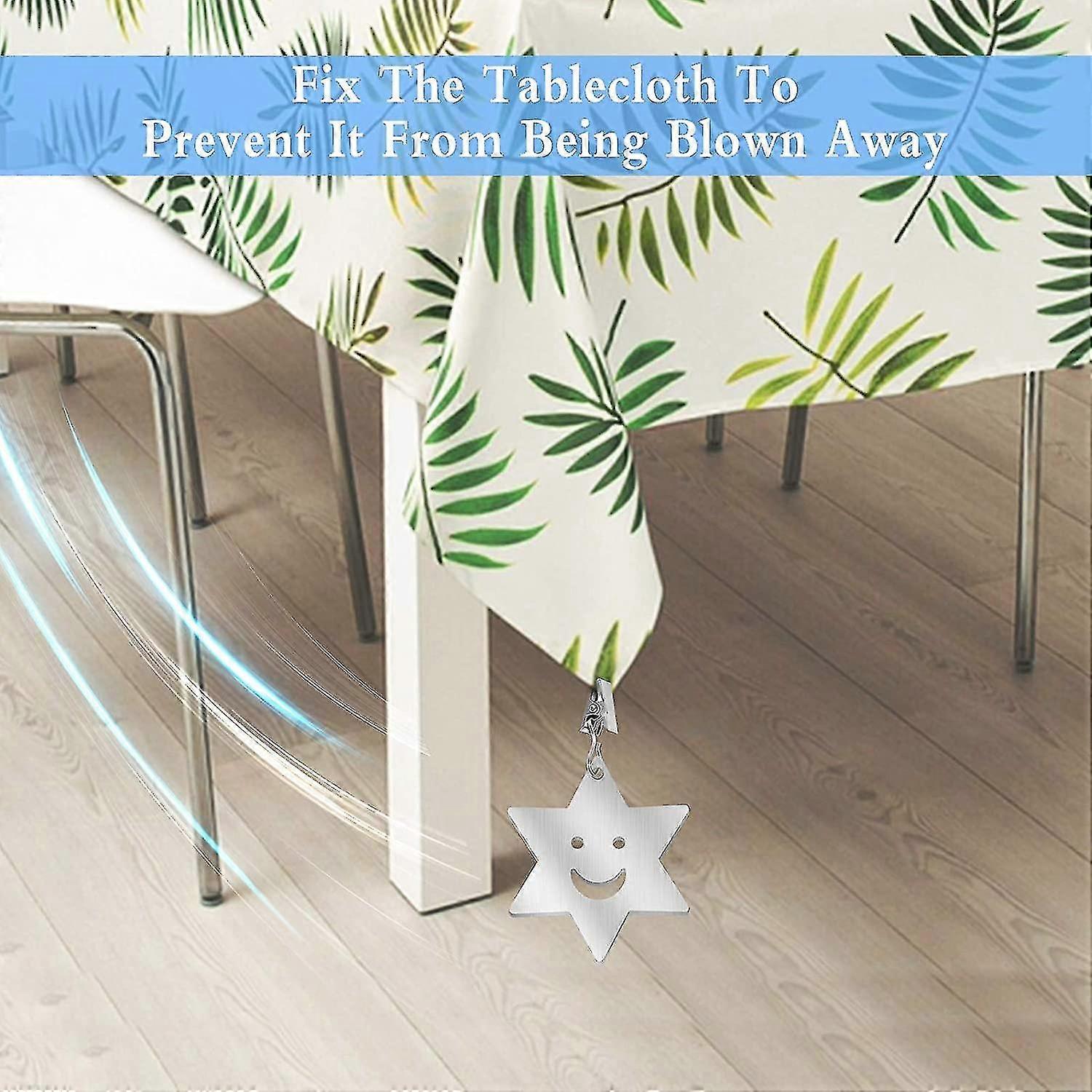 Heavy Duty Tablecloth Clips 8 Pack Tablecloth Weight Clips Tablecloth ...