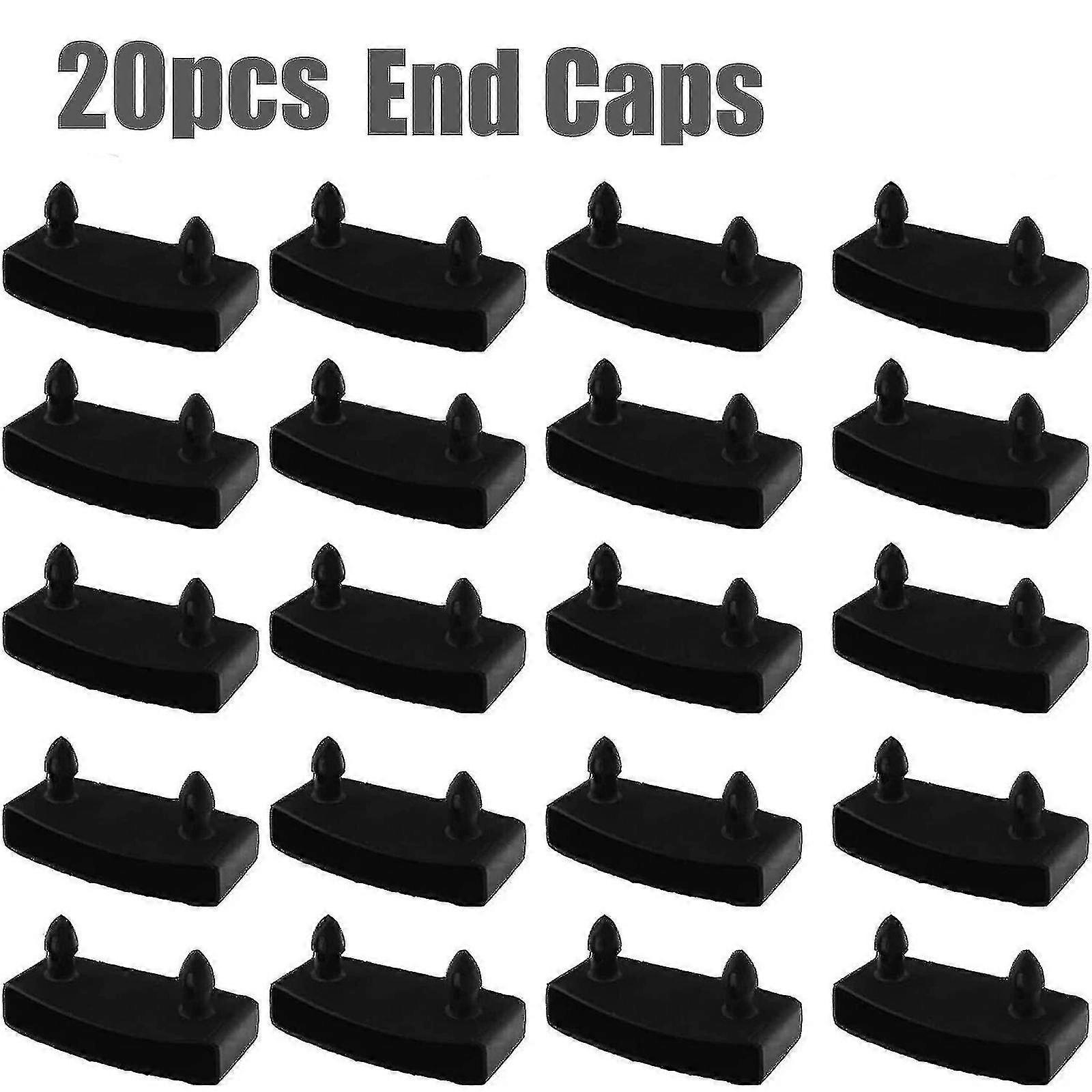 20pcs Plastic Bed Slat End Center Caps Holders For Holding Wooden Slats ...