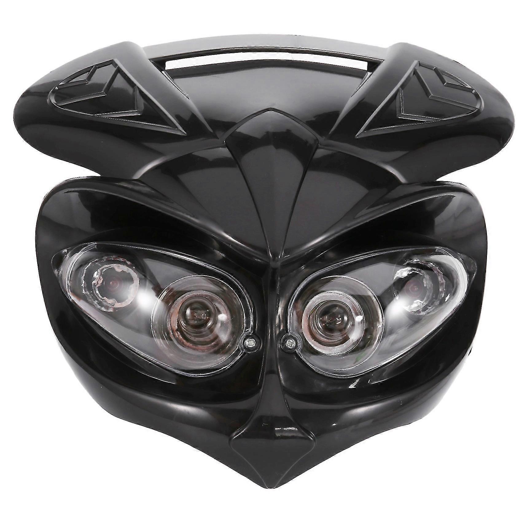Motorcycles Fairing Head Light Lamp Motorcycle Dual Headlight | Fruugo UK