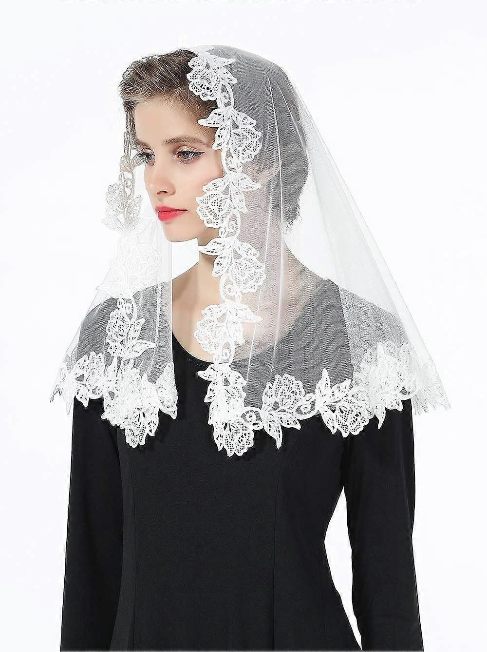 2025 New Latin Mass Lace Veil Catholic Chapel Mantilla Church Cathedral ...