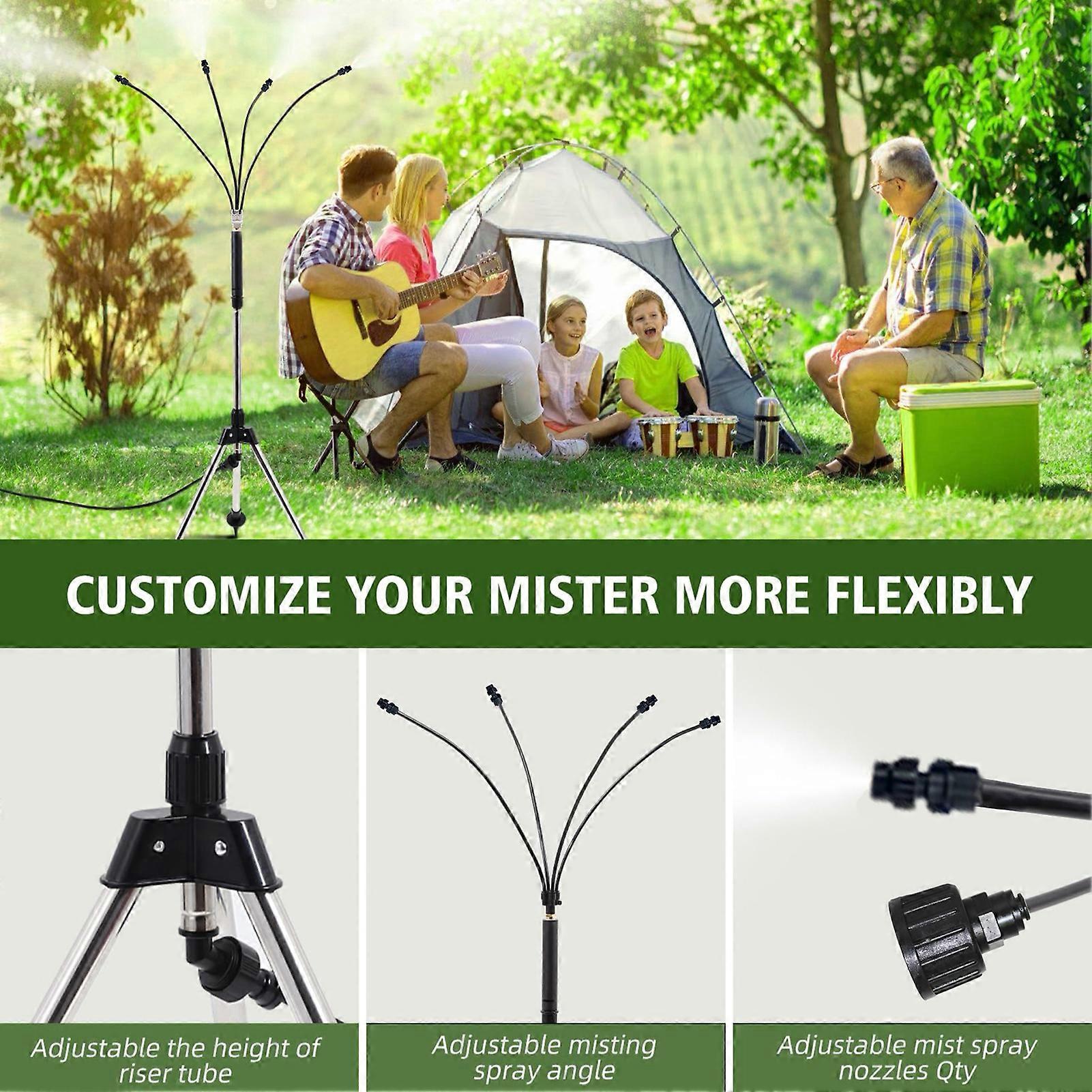 Standing Misters Easy Install Adjustable Height Tripod Sprayer Standing ...