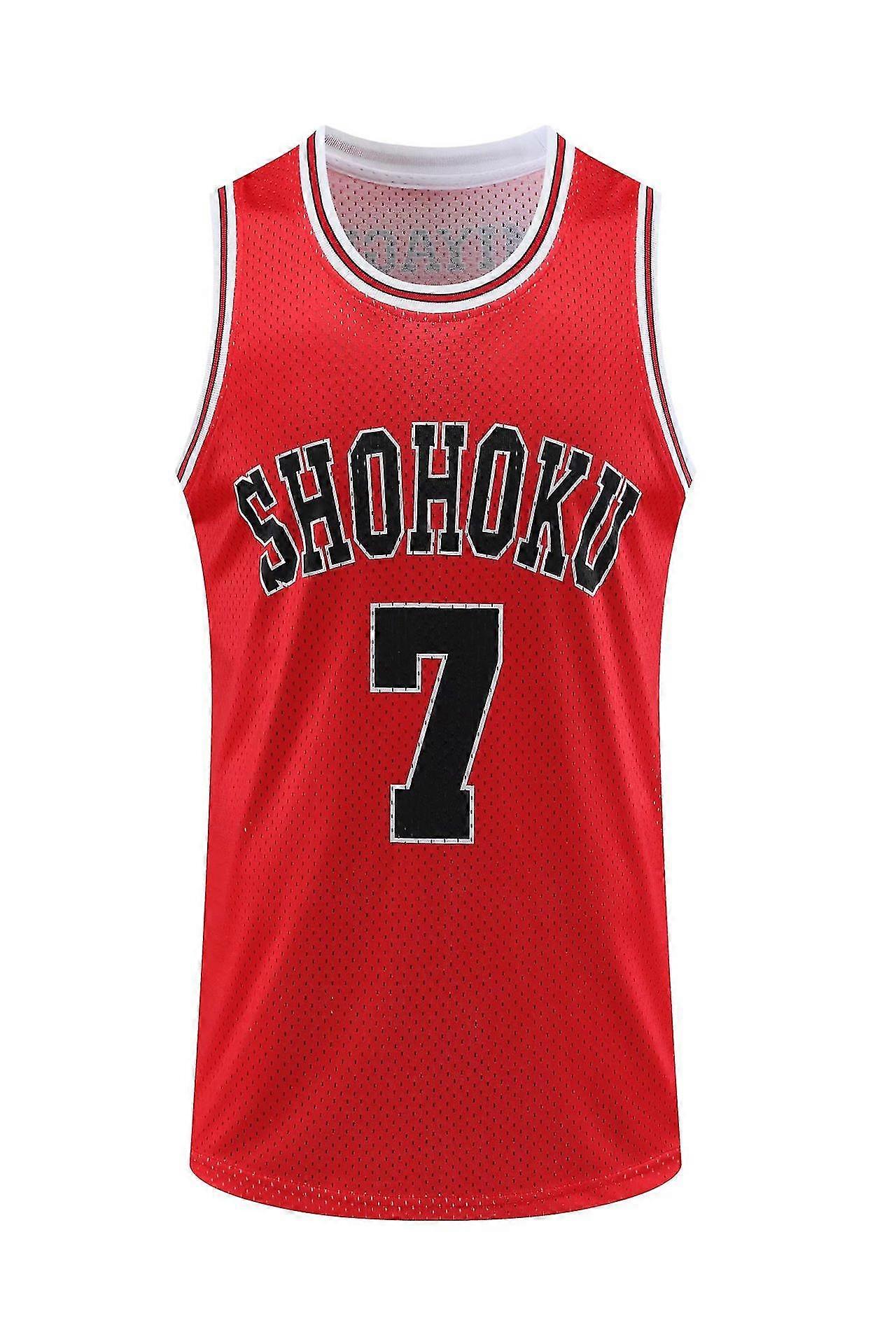 Anime Sakuragi Hanamichi Cosplay Slam Dunk Jersey Shohoku School ...