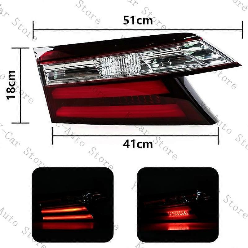 Inner Outer Tail Light Rear Bumper Brake Light Turn Signal Lamp Car ...