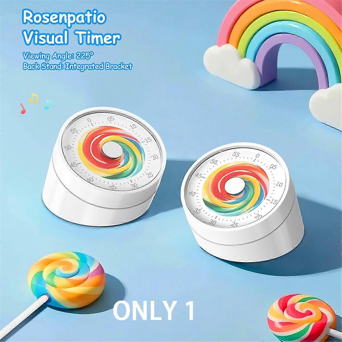 Visual Classroom Timer for Kids - Desk 60 Minutes Countdown for ...