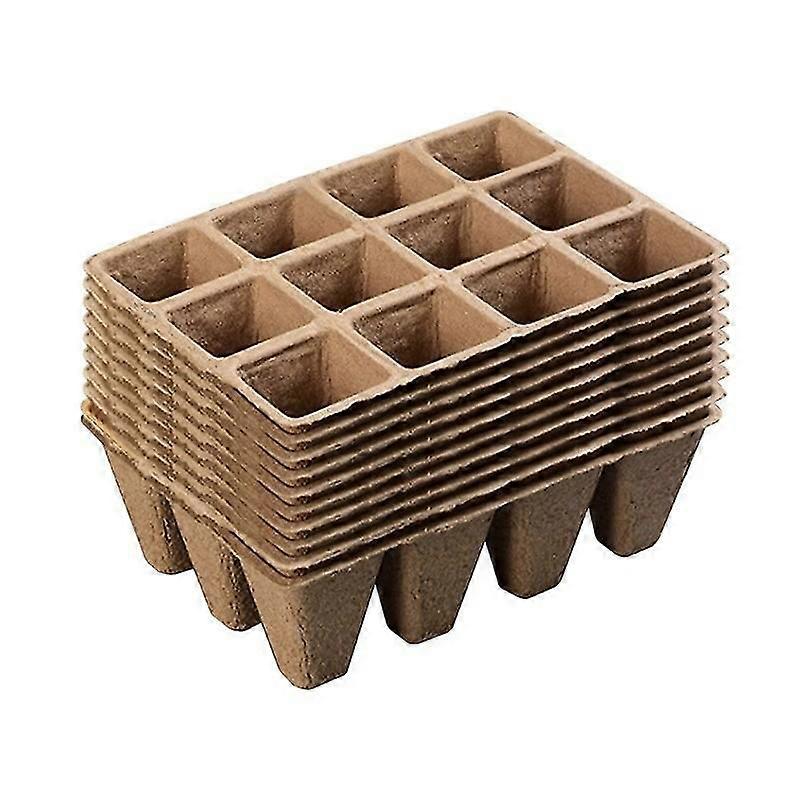 Biodegradable Seed Pots Fiber Seed Pots For Seedlings With 100 Plant ...