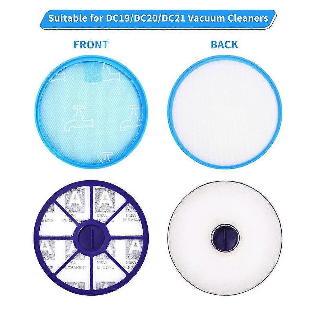HEPA Filter Vacuum Cleaner Accessories for Dyson DC19, DC20, DC21, DC29 ...