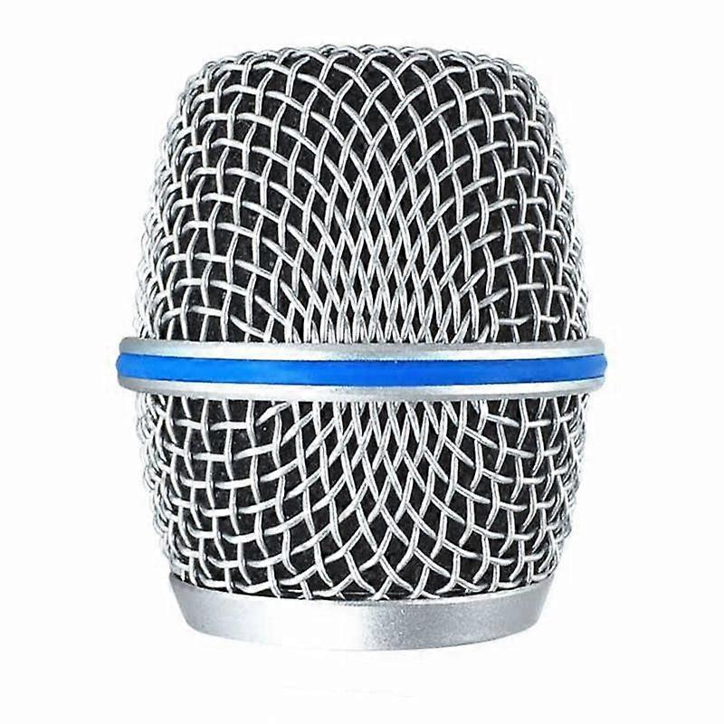 Microphone Replacement Head Steel Mesh Handheld Microphone Grill Mesh ...