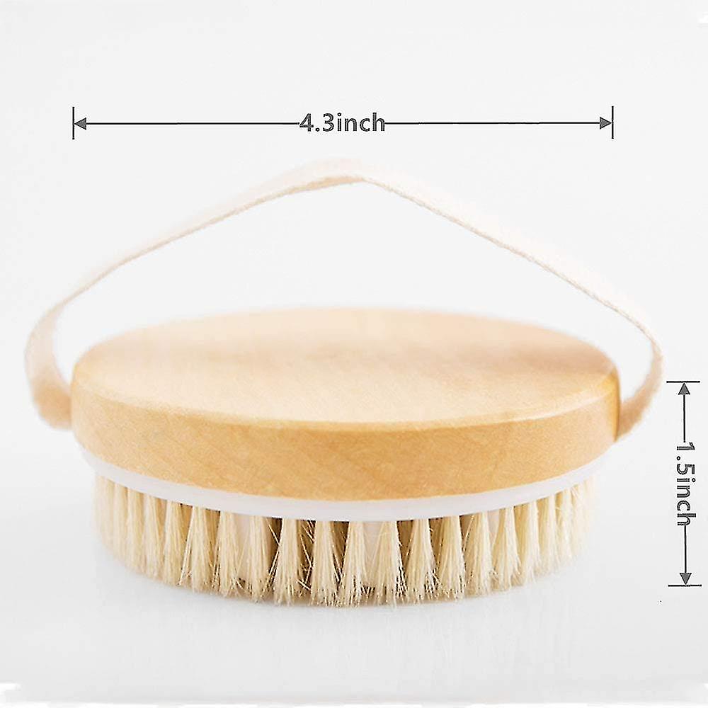 Dry Brush, Body Brush, Peeling Brush, Natural Bristles, Bath Brush To ...