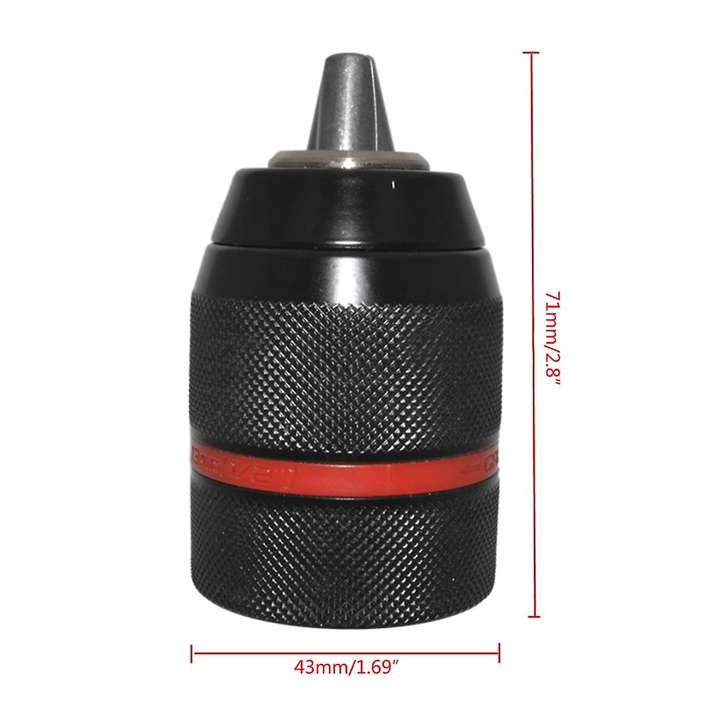 Keyless Drill Chuck Converter-Hex Shank Adapter for Impact-Driver ...