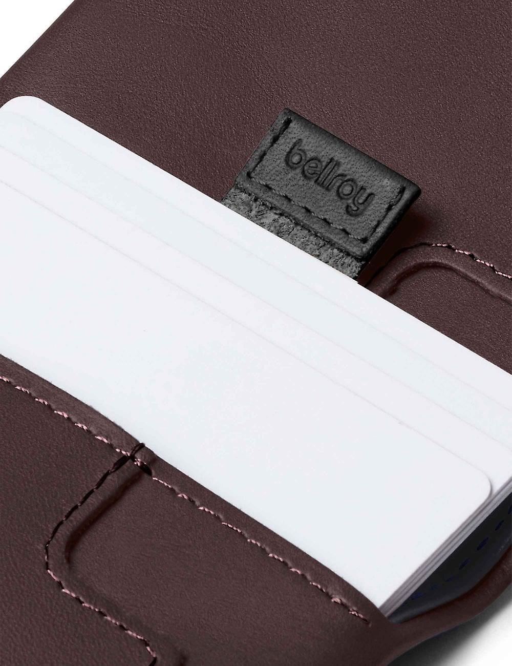 Adults Bellroy Slim Sleeve Wallet - Deep Plum | Fruugo UK