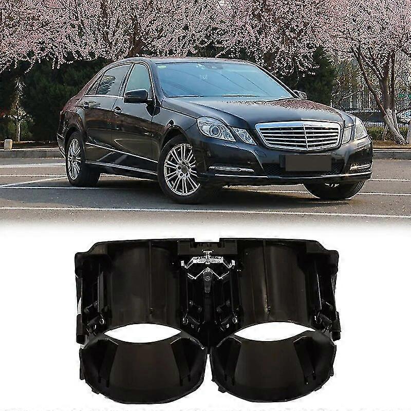 Car Front Center Console Water Cup Holder Insert Frame For Mercedes ...