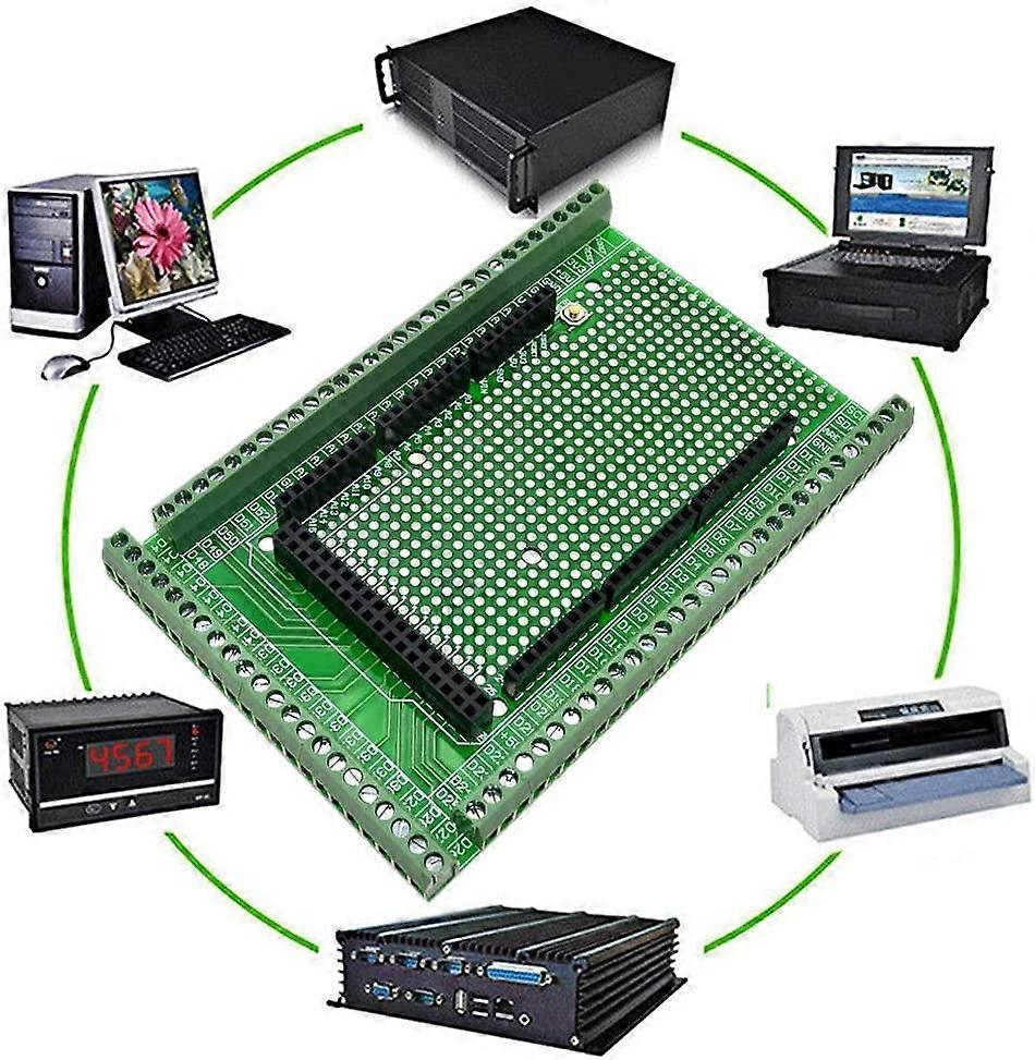 Prototype Screws/Terminal Block Shield Panel Kit for Arduino Mega 2560 ...