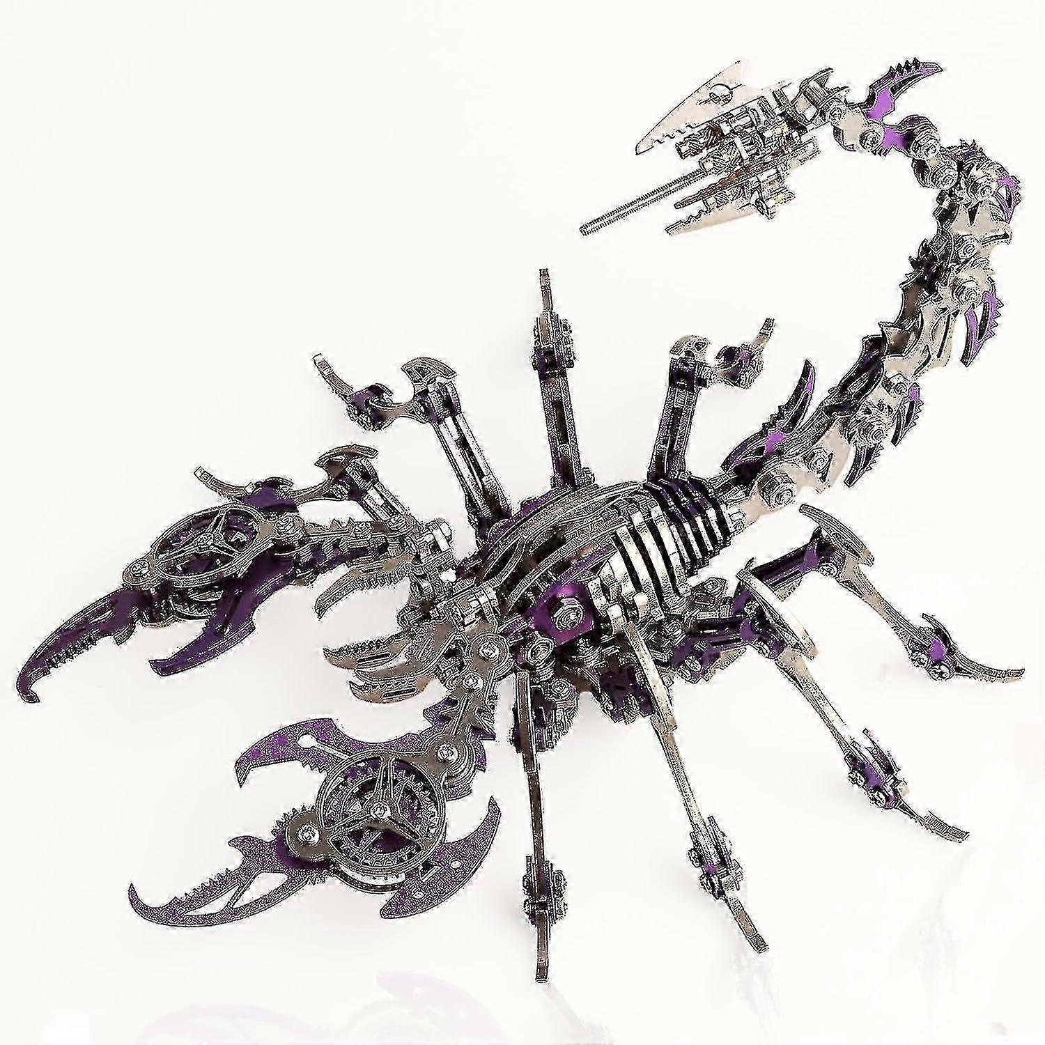 454 Pieces Scorpion 3d Metal Model Kits zxin | Fruugo UK