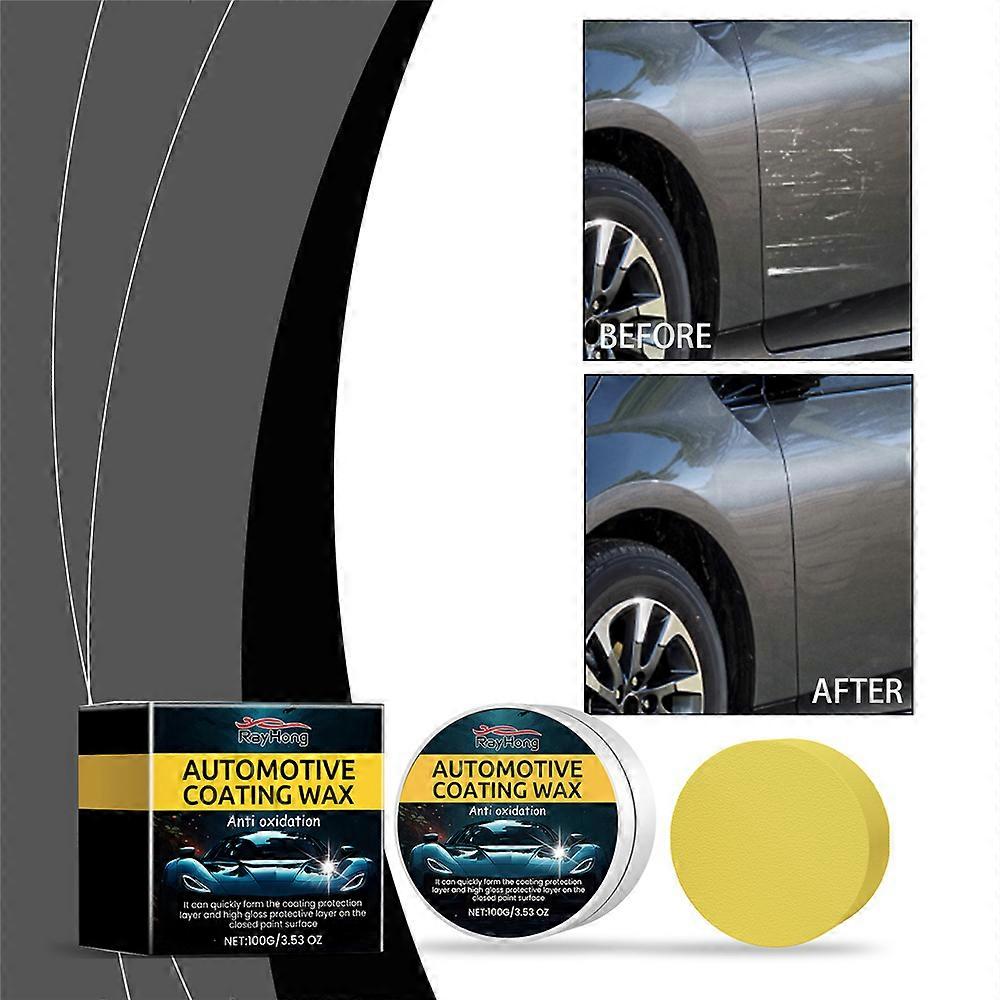 Car Wax Automotive Coating Wax Solid Palm Wax Maintenance Waterproof ...