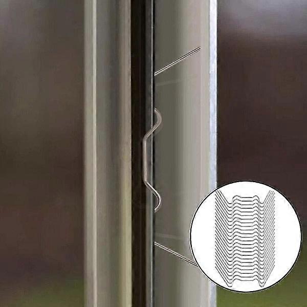 100 Pcs Greenhouse Clamps for Glass Stainless Steel Greenhouse Window ...